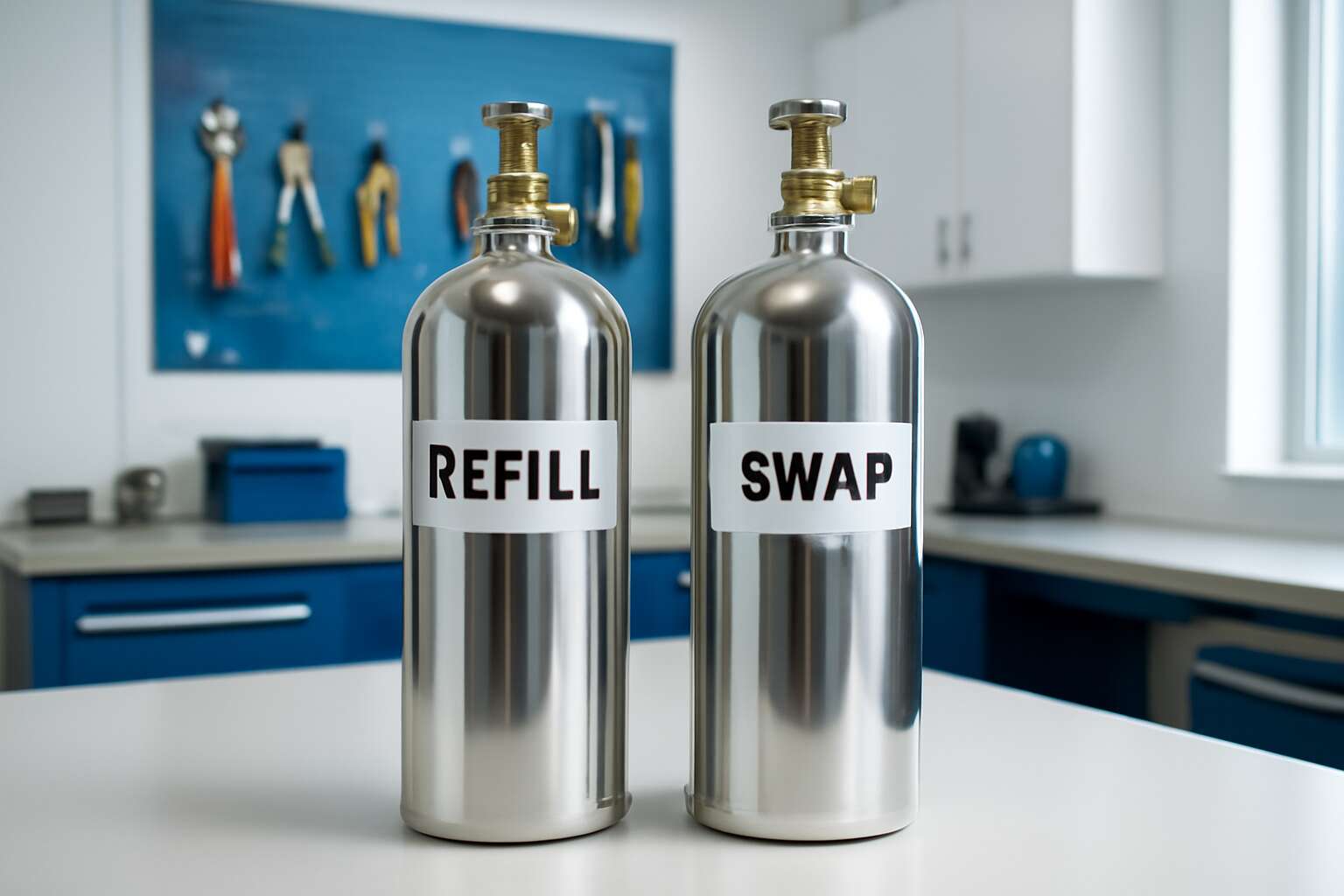 Discover gas bottle refill vs swap: which option saves you time and ...